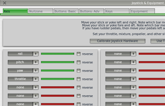 Configuring Flight Controls | X-Plane