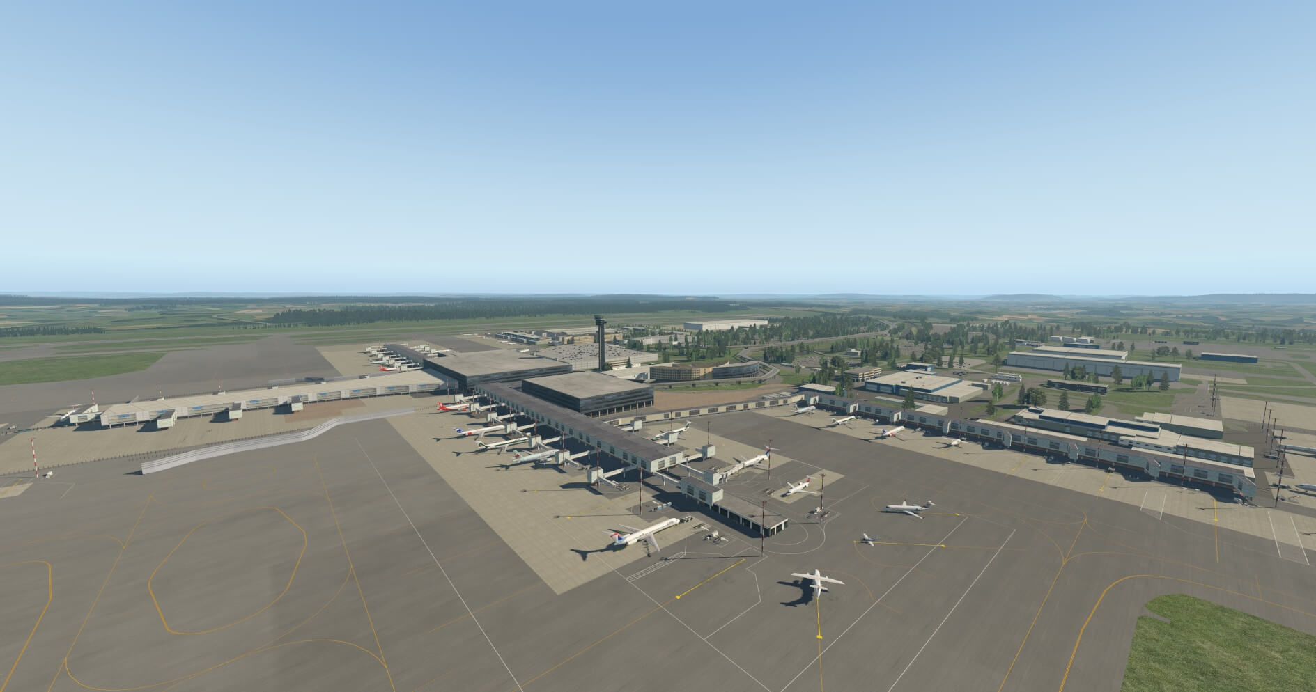 Scenery for Oslo Gardermoen (ENGM) Airport | X-Plane