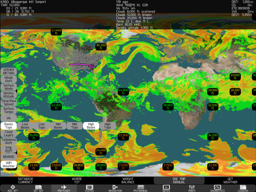 New Xavion Weather Maps - X-Plane