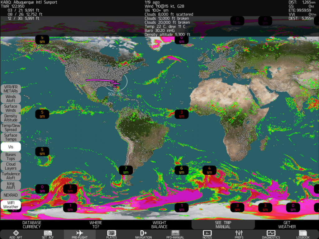 New Xavion Weather Maps - X-Plane