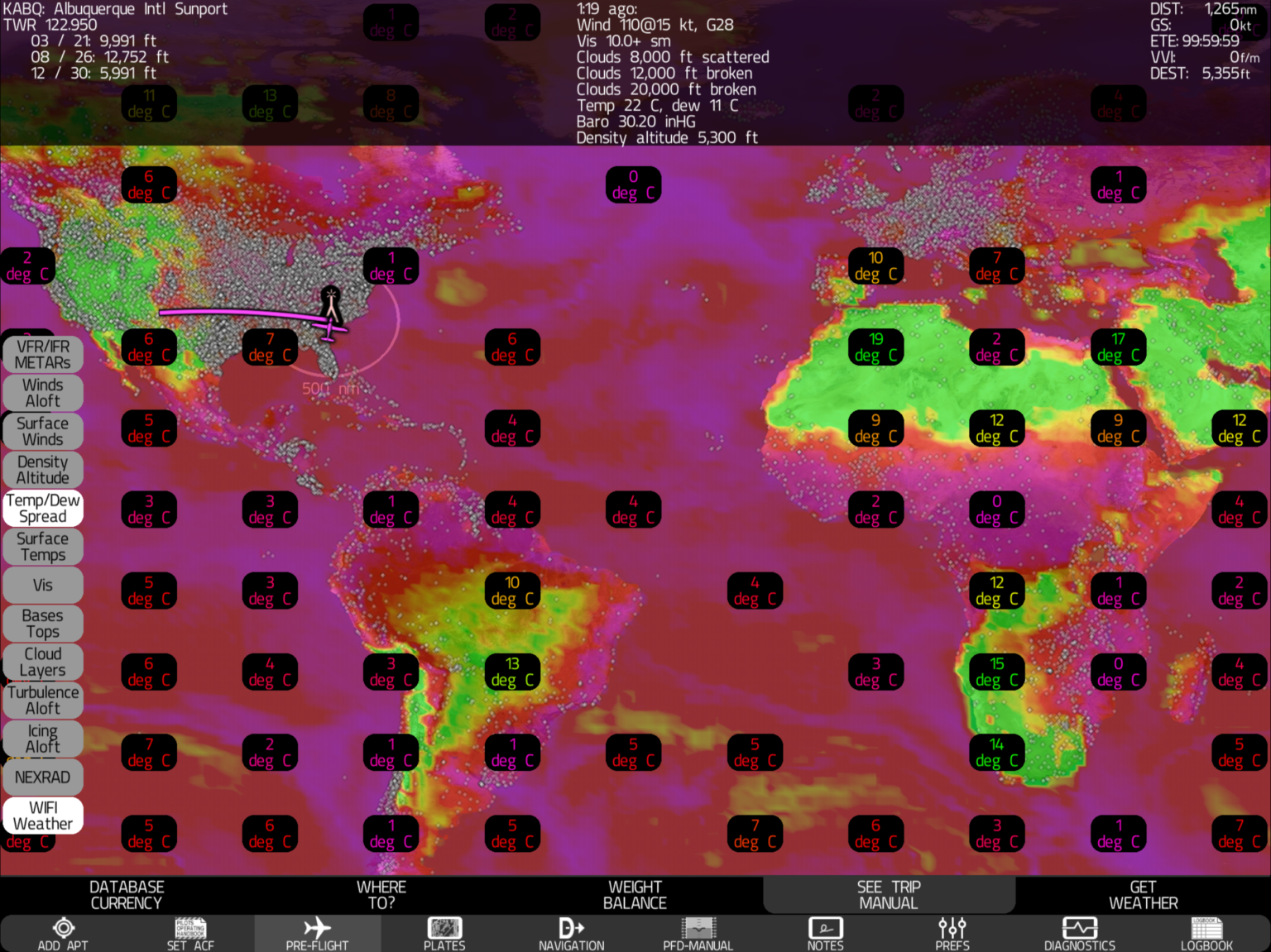 New Xavion Weather Maps - X-Plane