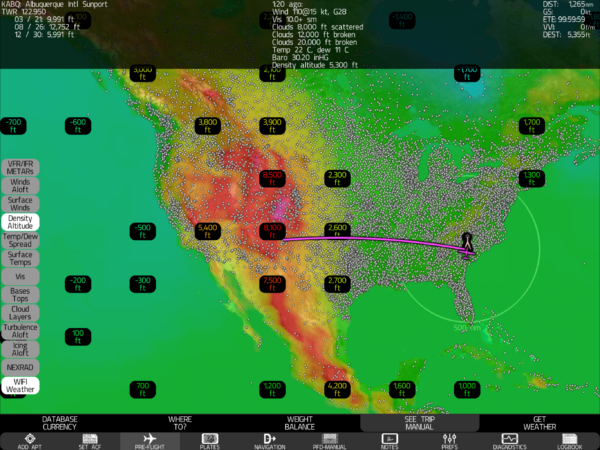 New Xavion Weather Maps - X-Plane
