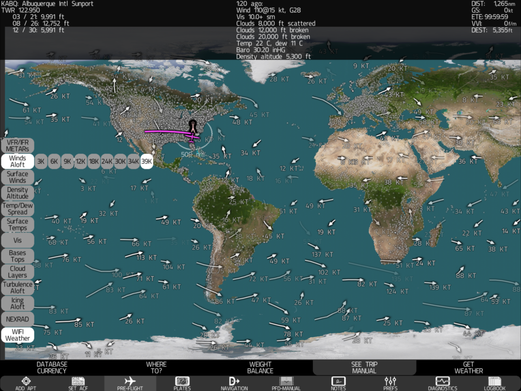 New Xavion Weather Maps - X-Plane