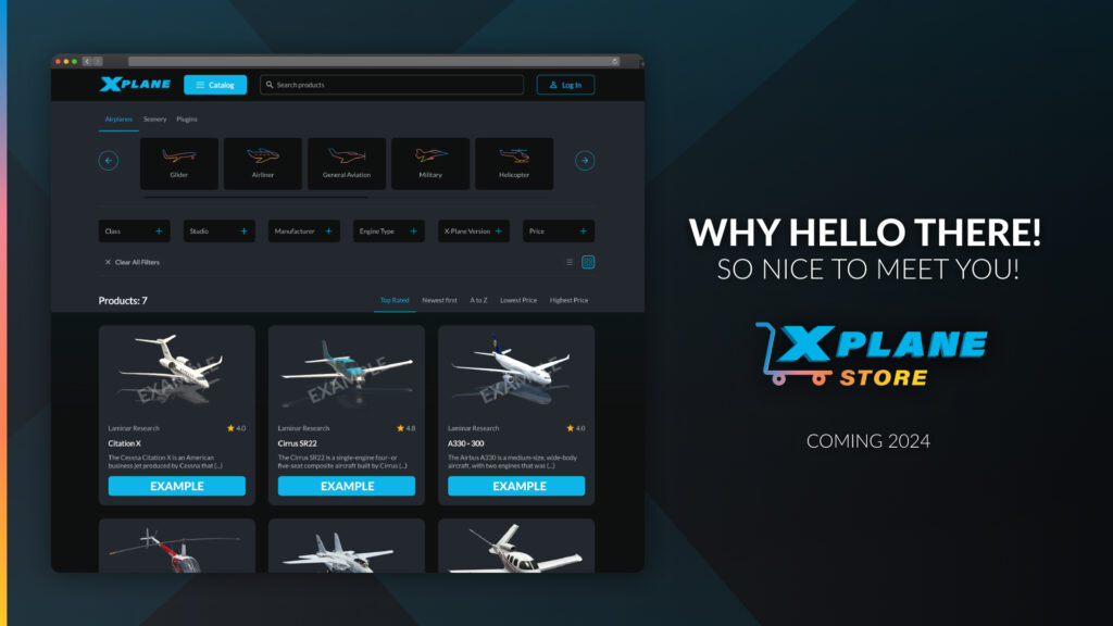 Introducing: The X-Plane Store | X-Plane